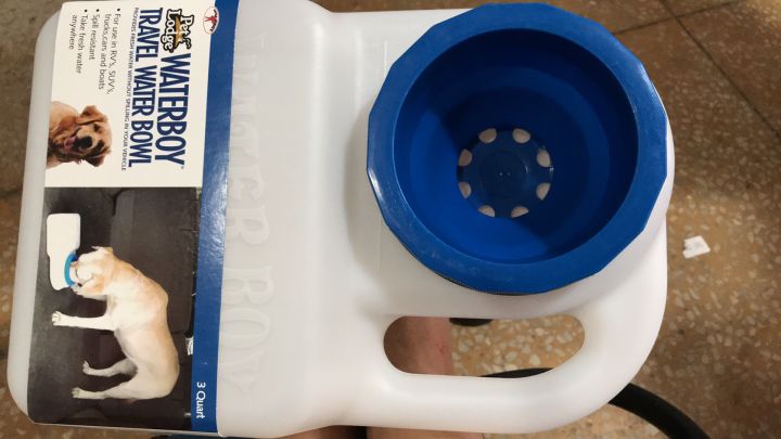 Dog kettle, dispenser, outdoor feeding, portable cup, external water ...