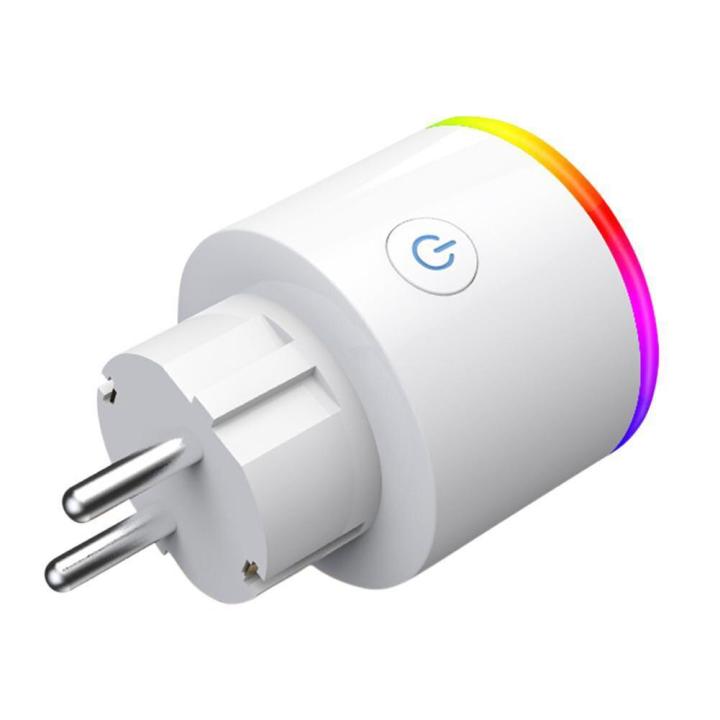 Wifi Smart Plug Smart Socket RGB Colors Change Intelligent Wifi Socket ...