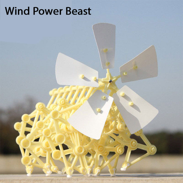 DIY Mechanical Beast Robot Toys For Kids - DIY Assembled Wind Energy ...