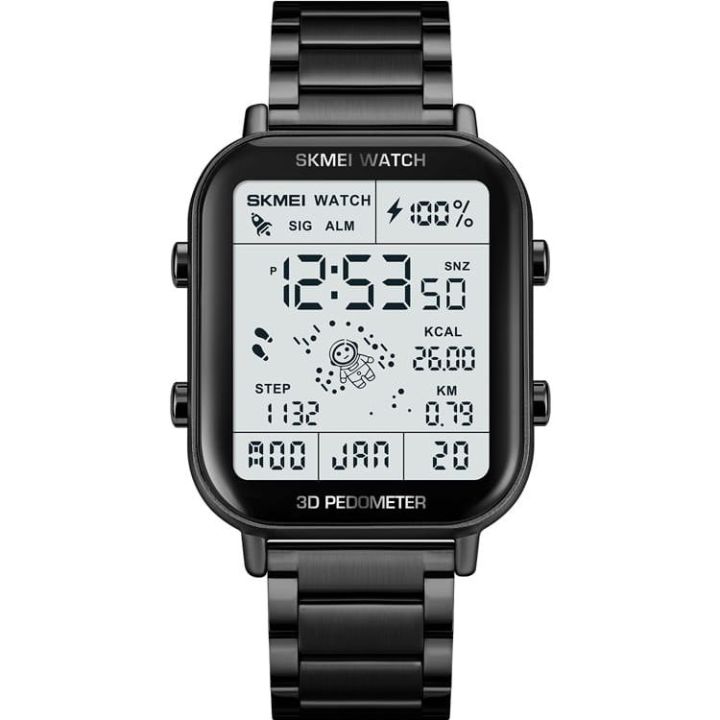 SKMEI Men and Women Electronic Watch Multi-purpose Watch Fashion Simple ...
