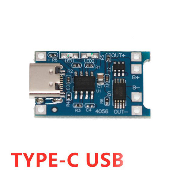 TP4056 Type C Battery Charging Module Circuit Board- TP4056 Charging ...