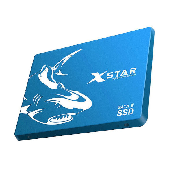 X-Star 128Gb Ssd 3D Nand Sata Metal Body Blue - High-Capacity Ssd With ...