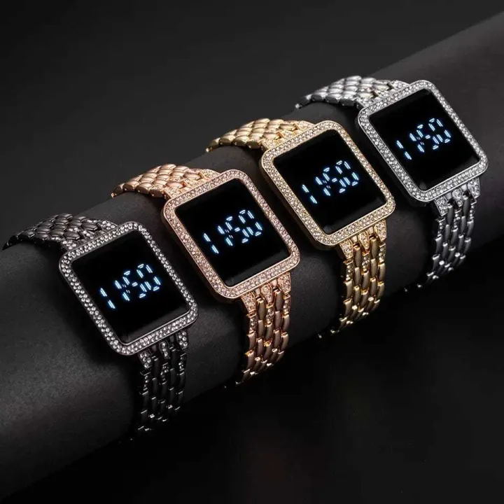 Square Digital Premium Quality Luxury Stylish Touch Screen Fashionable ...