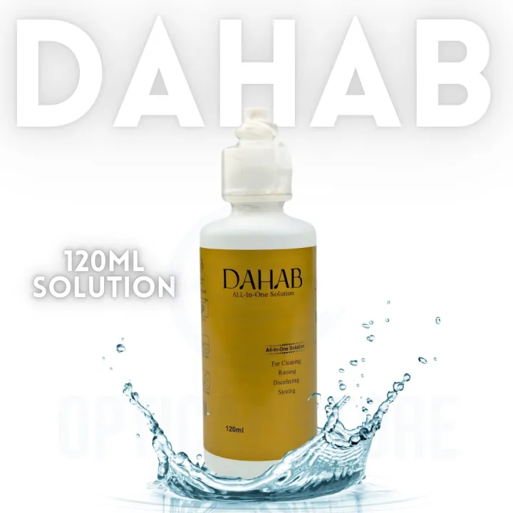 New Contact Lens Dahab Solution water 120ml , Lens water, lens solution ...