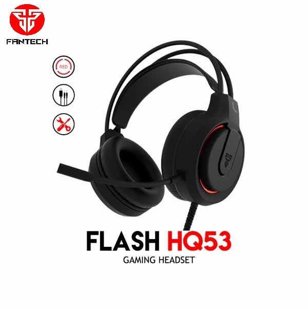 FANTECH HQ53 FLASH Lightweight Gaming Headset | Daraz.com.bd