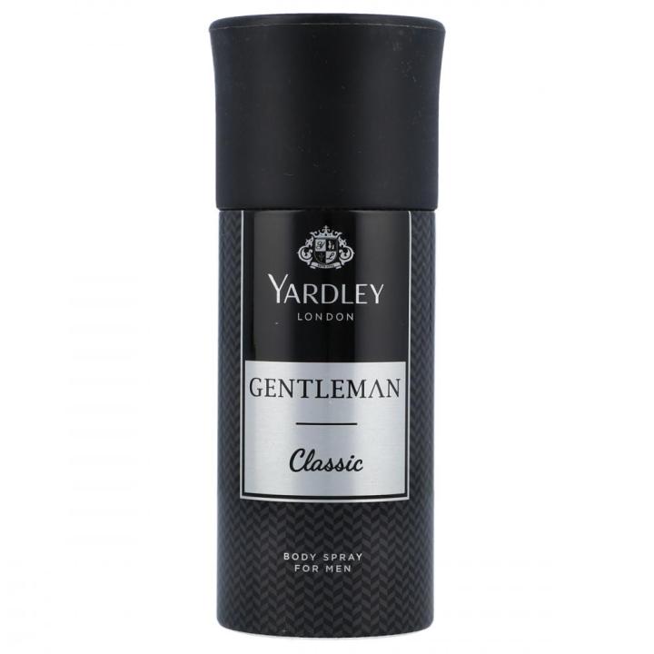 Yardley Gentleman Classic Body Spray For Men (150ml) | Daraz.com.bd