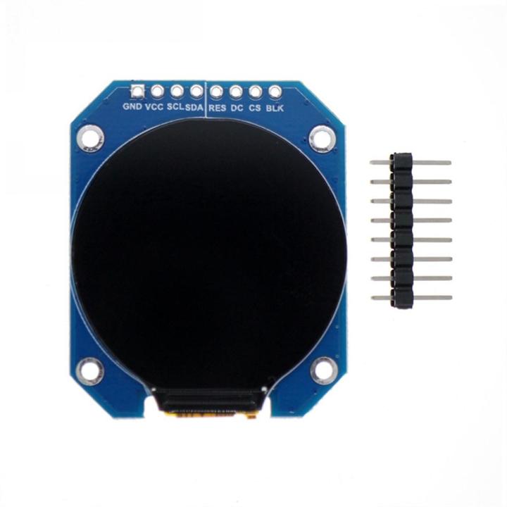 1.28 Inch TFT LCD Display Module Accessory Round RGB 240X240 GC9A01 ...