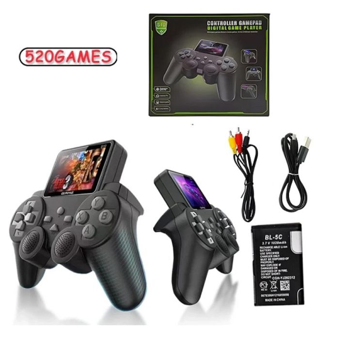 Controller Gamepad Digital Game Player Retro Game Console Stick 520 Games | Daraz.com.bd