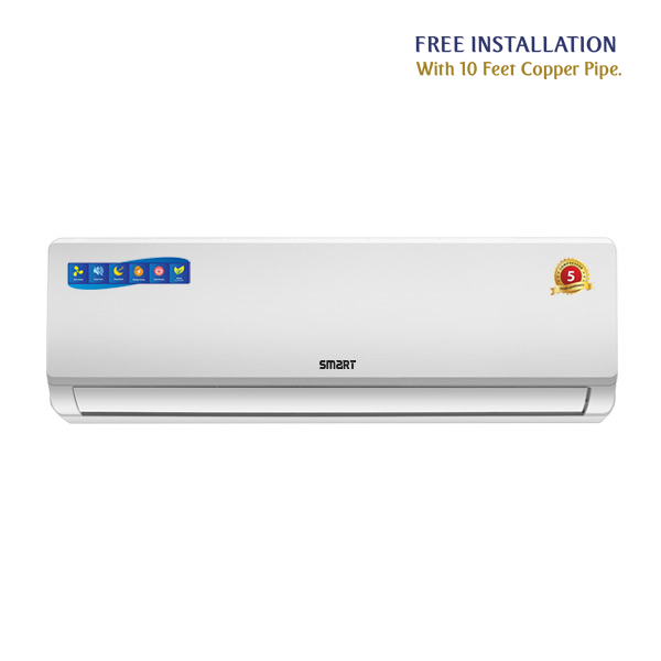 SMART Air Non-Inverter 1 Ton Split AC 12000 BTU - SEA-112SS ( Free ...