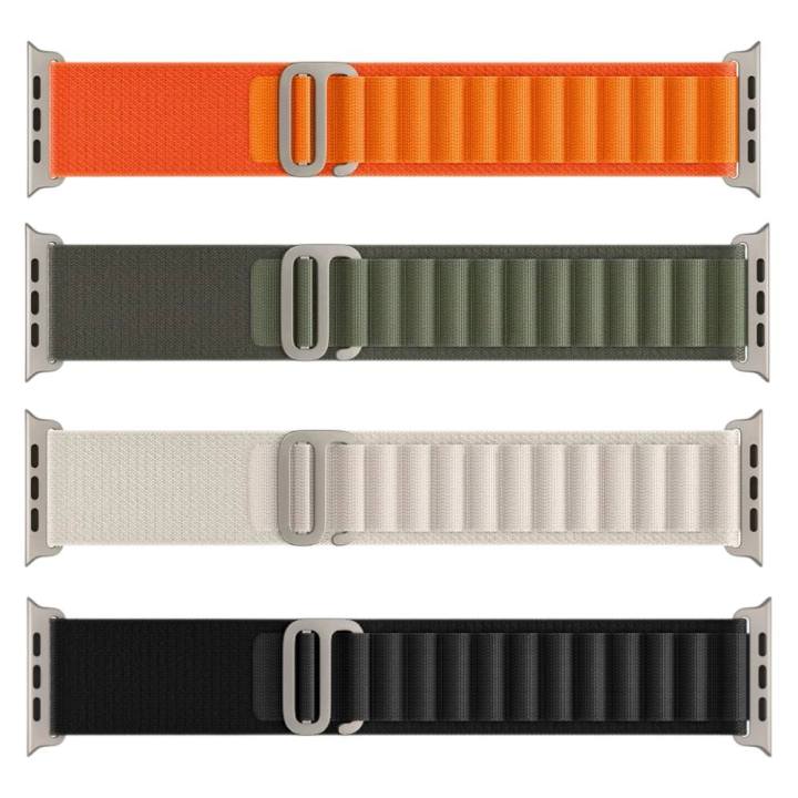 Alpine Loop Straps 49mm 45mm 44mm 42mm Band for Apple Watch KD99 HW8 ...
