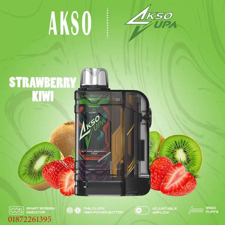 Akso upa 9500 puff disposable pod | Daraz.com.bd