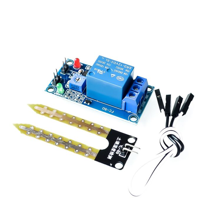 DC 12V soil moisture sensor relay control module Automatic watering of ...