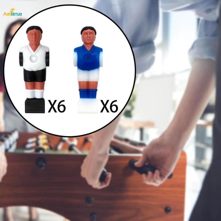 12x Foosball Men Football Players Figures Foosball Soccer Table ...