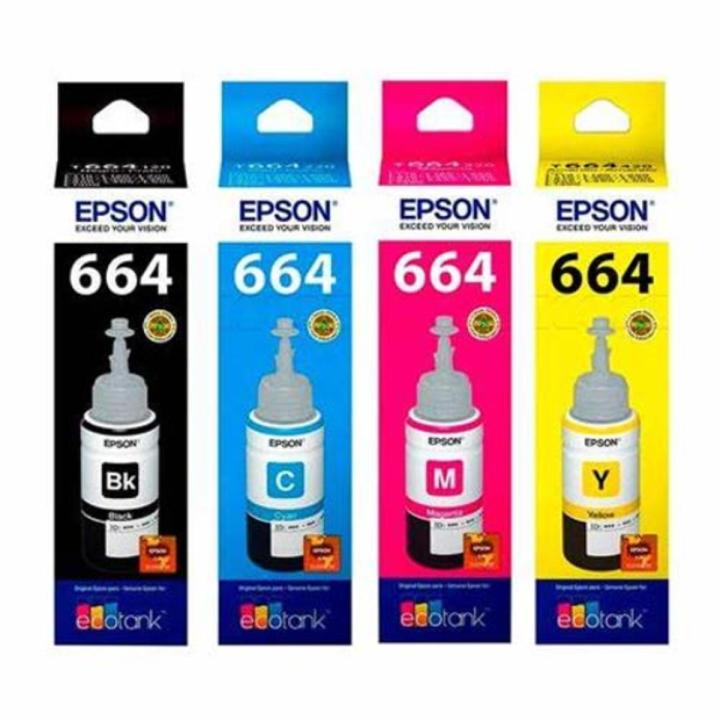 Epson 664 Full Set Ink Bottle | Daraz.com.bd