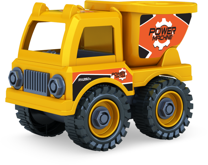 EMCO Mighty Machines Buildables Assortment Box with UV Effect - (1830 ...