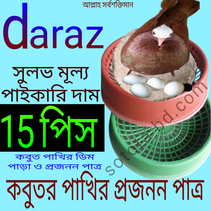 pijon bird eag and projonon pot 15 pice hol sel | Daraz.com.bd