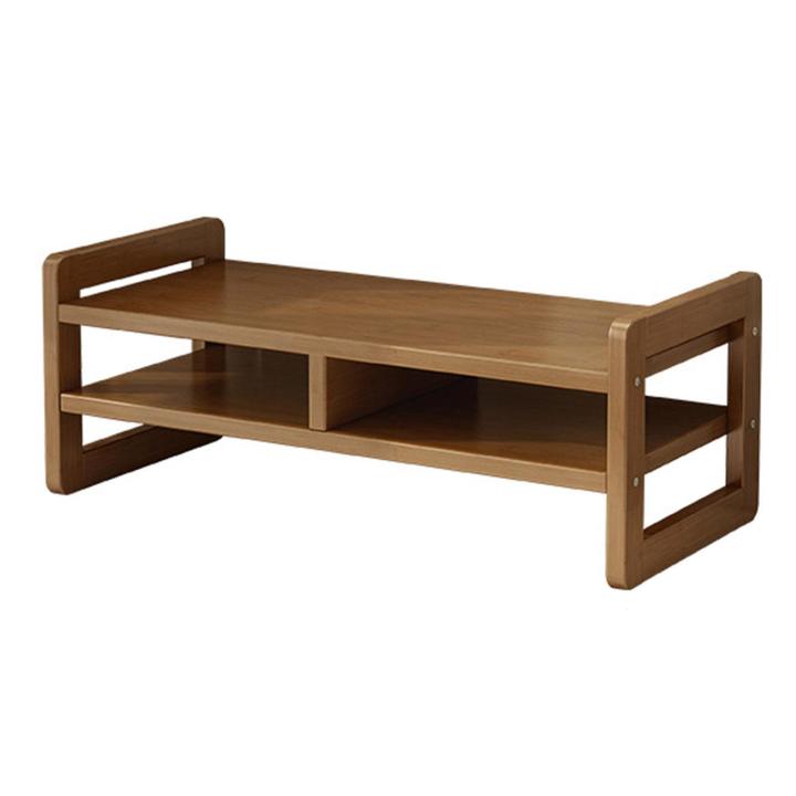 Vividaea Stylish Monitor Stand Wooden Monitor Stand Riser with Sh ...
