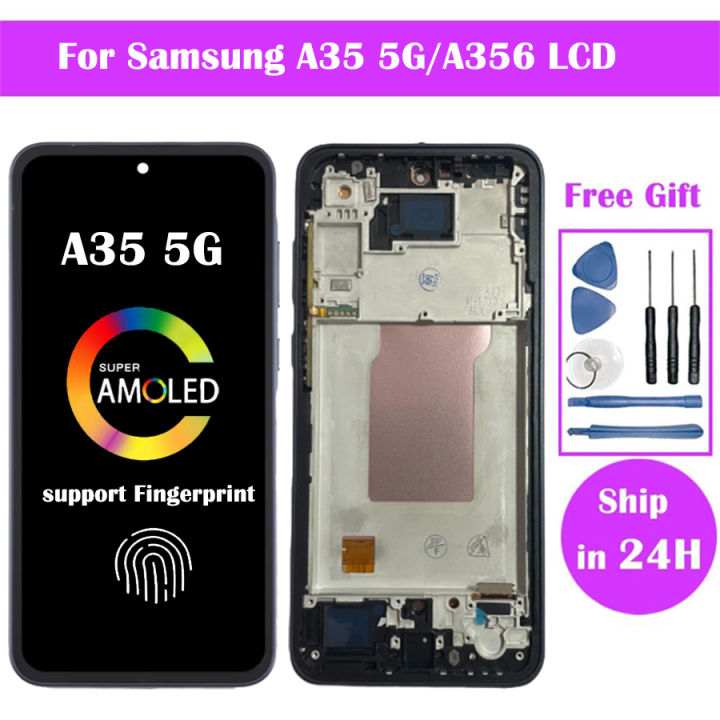 【Must-Have Accessories】 Super AMOLED Pantalla A35 5G LCD A356B A356E ...
