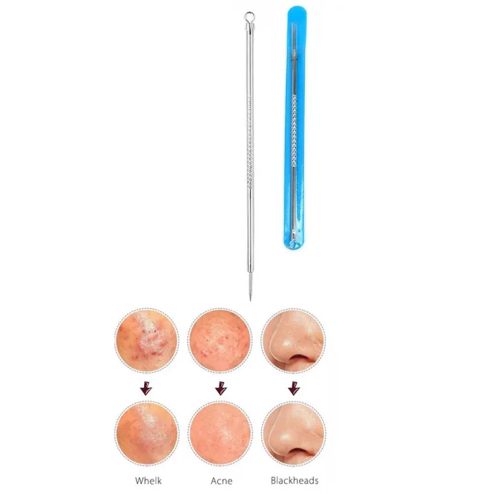Blackhead Remover Tool Acne Pimple Spot Extractor Pin - 1 PCS | Daraz ...