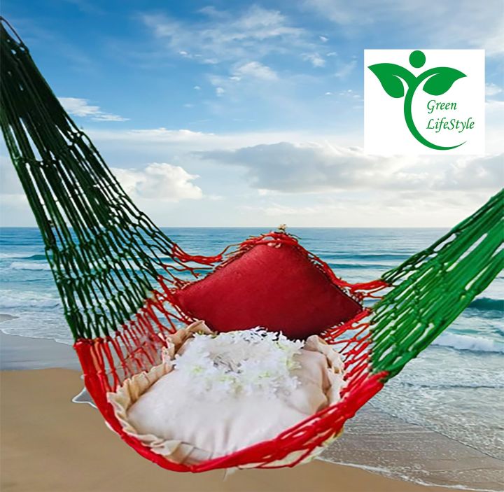 Hand Made Dulna Adult Rope bed Hanging Dulna Use For All People Large ...