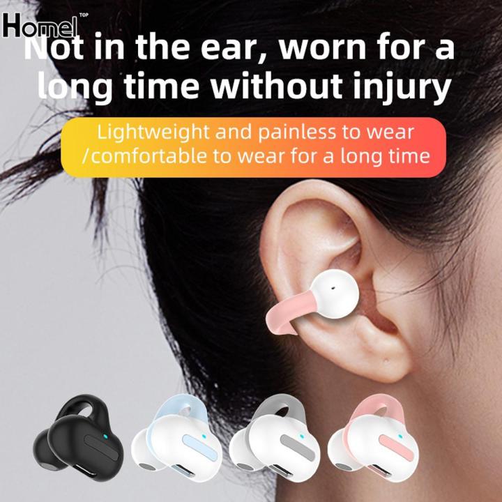 【The-Best】 open earbuds with microphone painless wear sport headphones ...