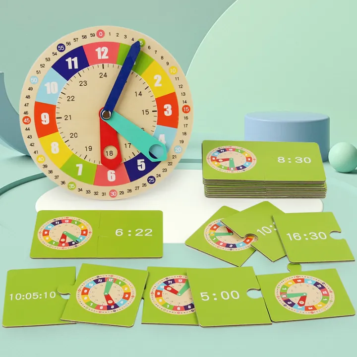 Clock Model Mathematics Kindergarten Primary School Clock Teaching Aids ...
