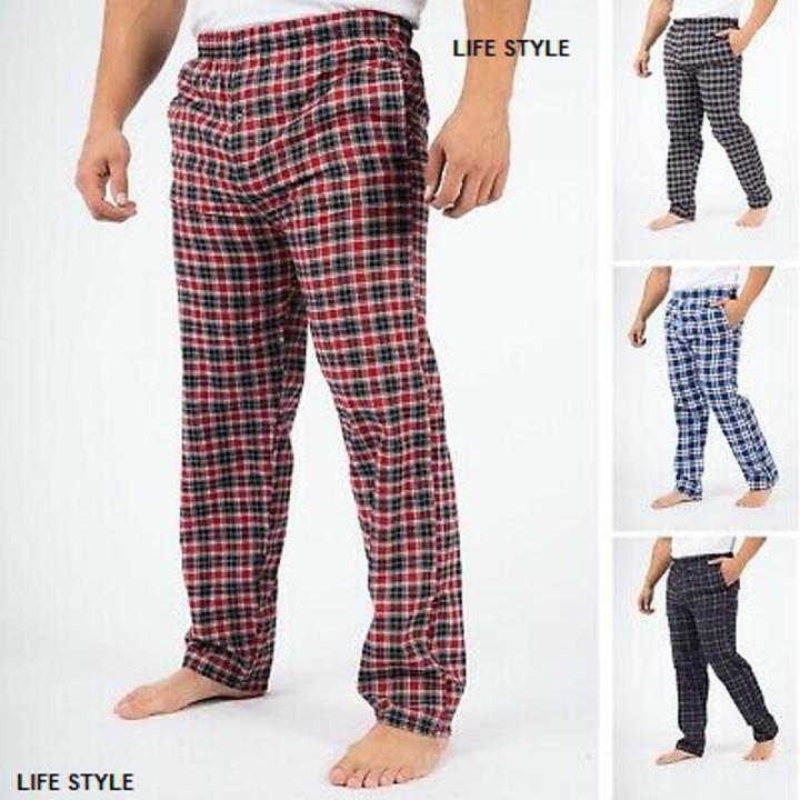 Stylish Full Check Trouser Pant for Men- Multicolor Random LIFE STYLE ...