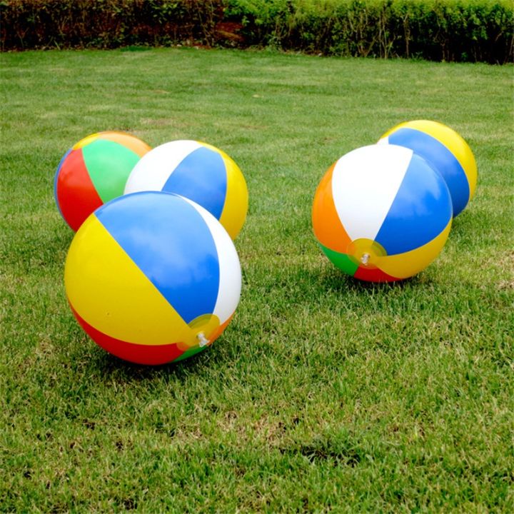 Colorful Inflatable 30cm Ball Balloons Swimming Pool Play Party Water ...