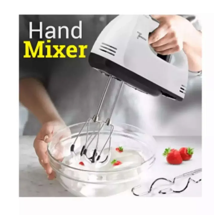 Scarlett HE-1337 - Electric Egg Beater and Mixer for Cake Cream - White ...