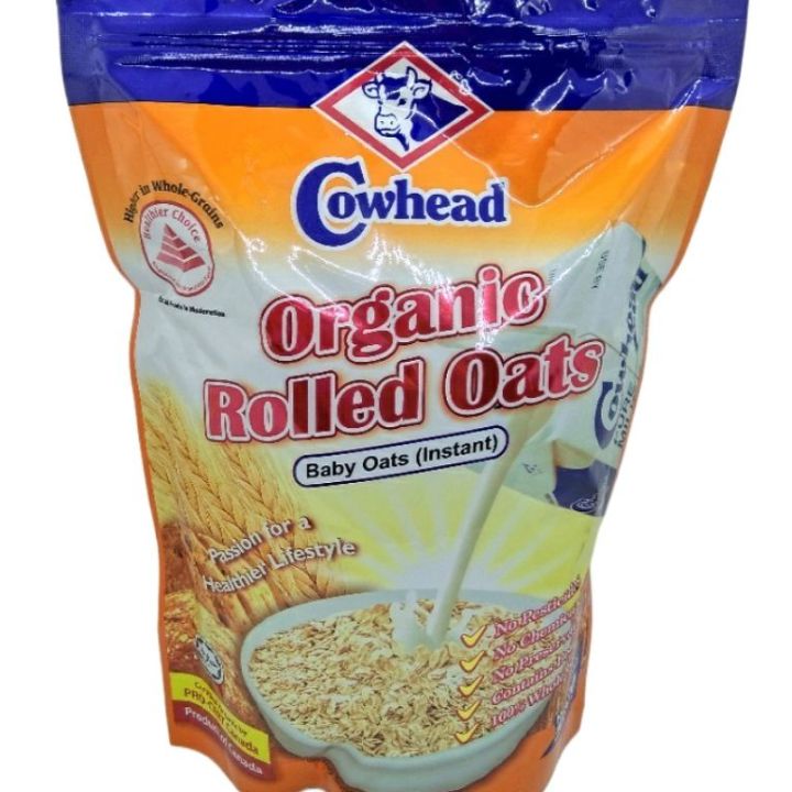 Cowhead Baby Oats Instant Organic Rolled Oats - 500Gm UK | Daraz.com.bd