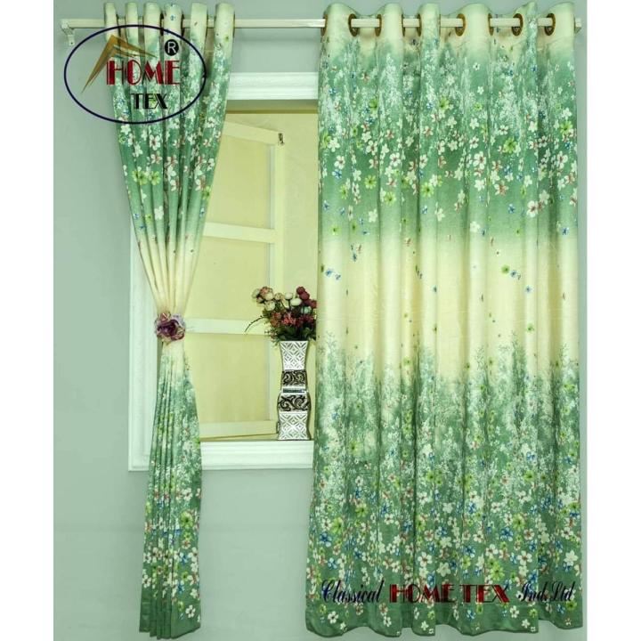 HOME TEX Synthetic Curtain Door Window Porda---6 Kuchi | Daraz.com.bd
