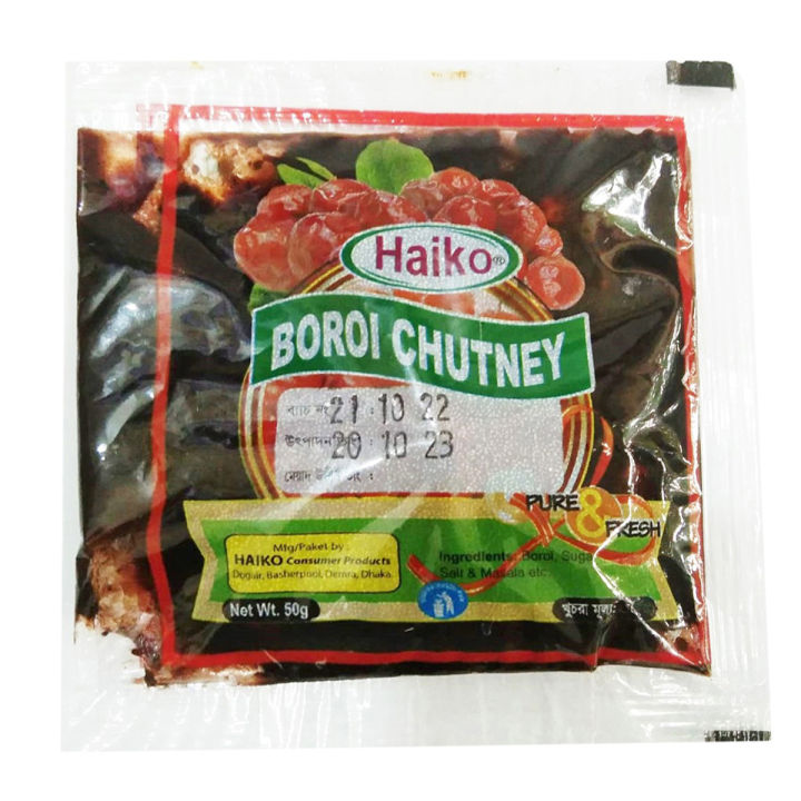 Haiko Boroi chutney50gm | Daraz.com.bd