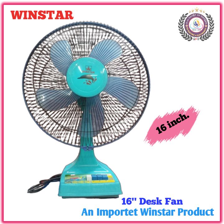 WINSTAR table fan 16"/Desk Fan 16" | Daraz.com.bd