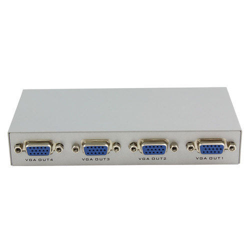VGA Splitter 4 Port 150MHz - Silver | Daraz.com.bd