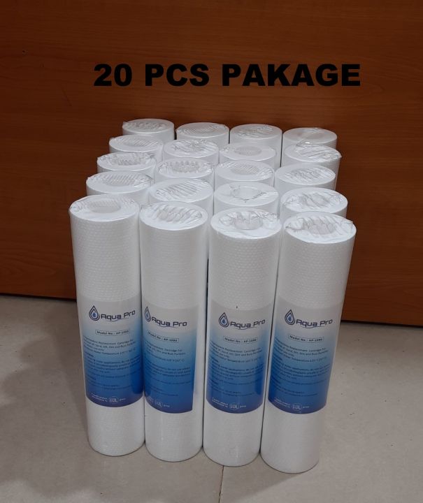 PP SEDIMENT WATER FILTER - 20 PCS Aquapro BRAND | Daraz.com.bd