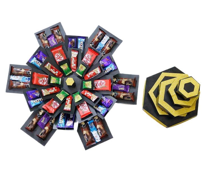 3- 7-layer Magic chocolate box for gift - Beautiful gift box for ...