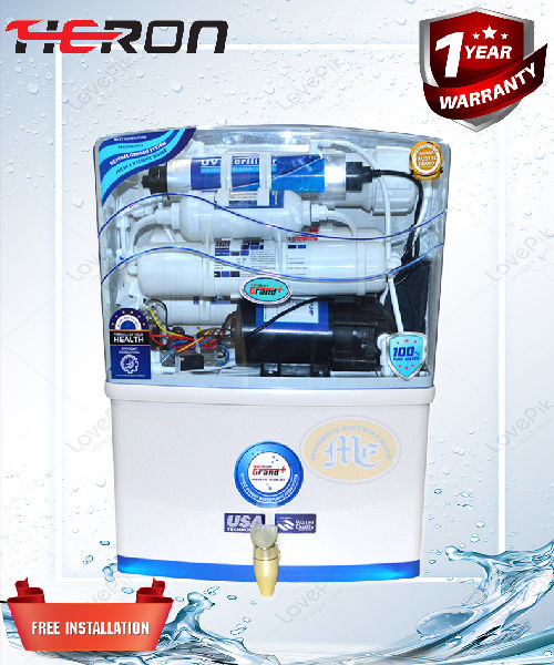 Water Purifier Heron Wall Hanging RO UV UF Model : Heron Grand+ | Daraz ...