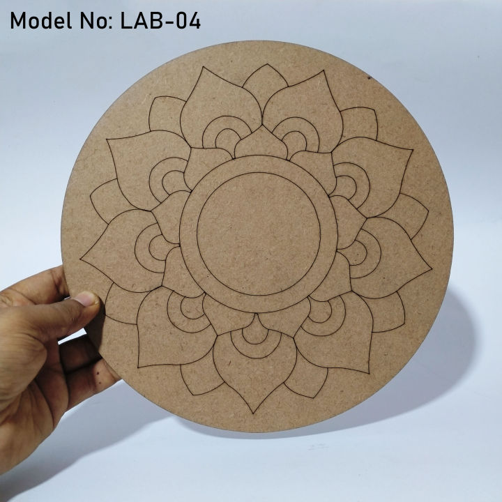 MDF Pre-Marked Lippan Art Board Base (Model: LAB-04) | Daraz.com.bd