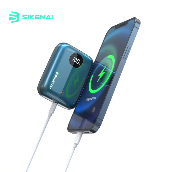 Sikenai QS-11 10000mAh 22.5W LED Display Battery Status Monitoring ...