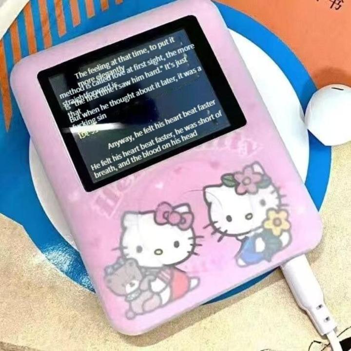 New Style Sanrio Hello Kitty Student Mp3 Anime Figure Sports Portable ...