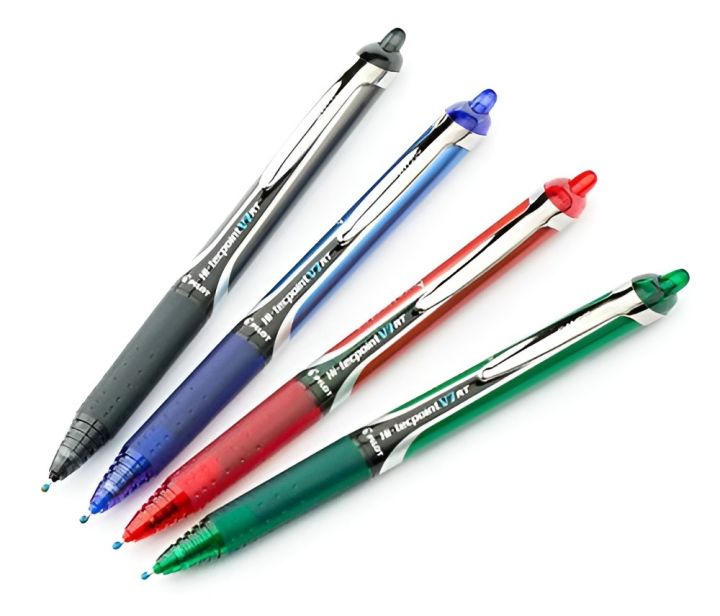 Pilot Hi-Tecpoint V7 RT Retractable Rollerball Pen 0.7mm | Daraz.com.bd
