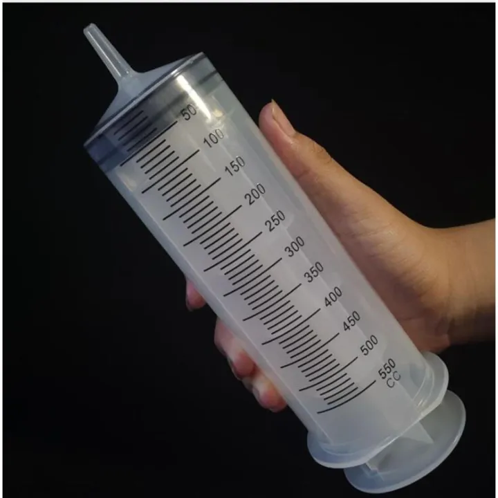 Large-ccity plastic dispensing syringe, large syringe, pumping oil ...