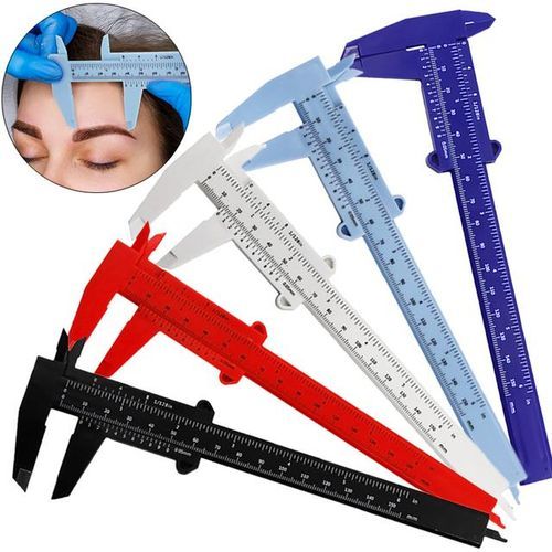 0-150mm Plastic Slide Caliper, Double Scale Vernier Caliper-1pcs ...