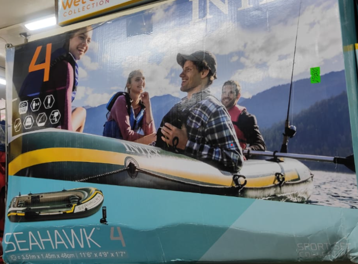 Seahawk™ 4 Inflatable Boat Set - 4 Person | Daraz.com.bd