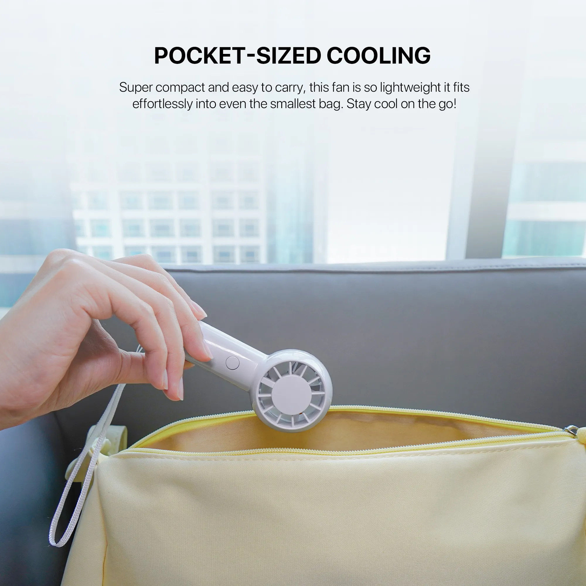 Fantech PAC1 Portable Handheld Charger Fan Price in Bangladesh - ShopZ BD