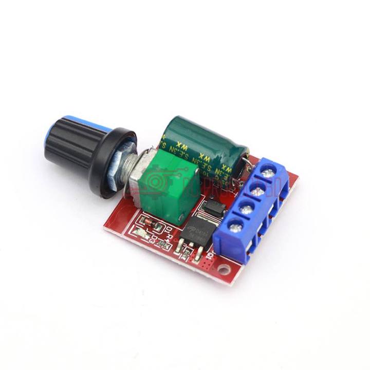 Mini DC-DC 4.5V-35V 5A 90W PWM DC Motor Speed Controller Module | Daraz.com.bd