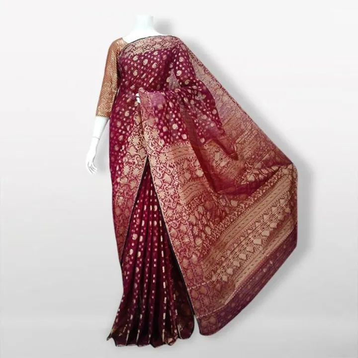 Half Silk Sharee For Women By PRODUCT SOMAHAR | Daraz.com.bd