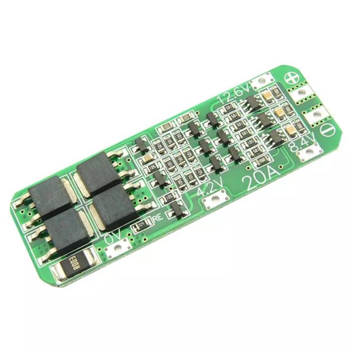 3S 20A 18650 Li-Ion Lithium Battery Charger Bms Protection Board ...