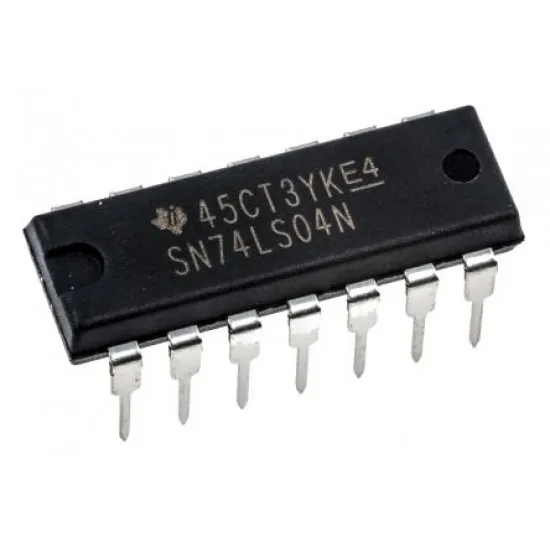 SN74HC04N 74HC04 74LS04 7404 2 Input AND Gate IC Dual In Package DIP 14 ...