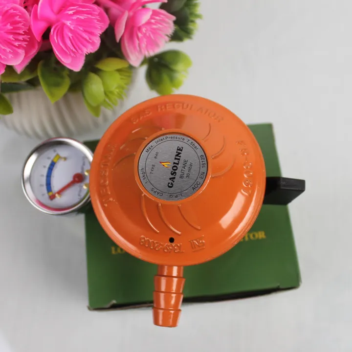 Gasoline Lpg 22mm Gas Regulator with Meter | Daraz.com.bd